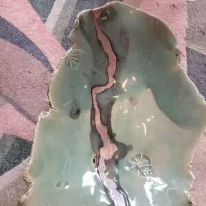 Accents | Handmade Studio Pottery Abstract Glazed Ceramic Tray Sage ...